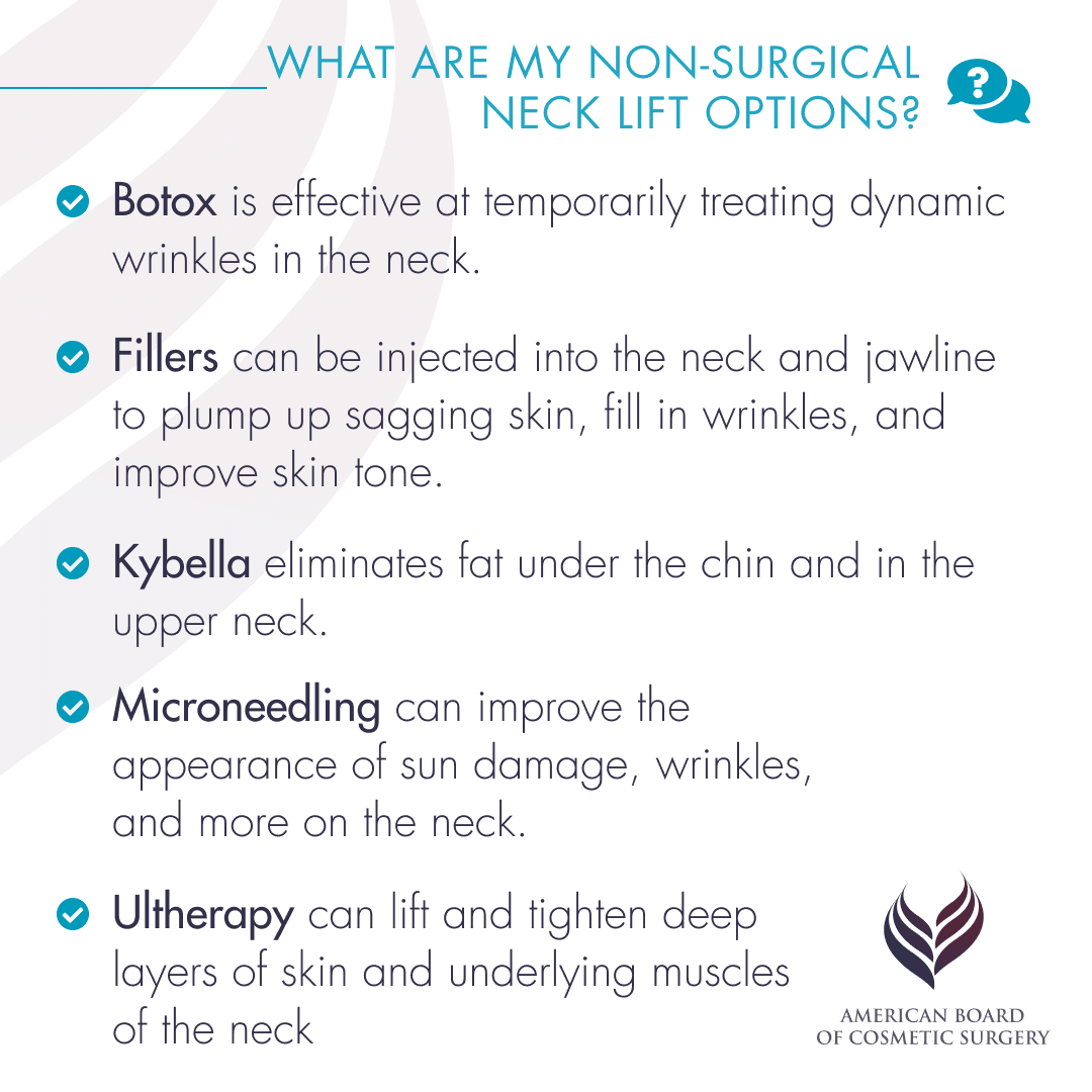 Neck Lift & Neck Liposuction Guide | American Board of Cosmetic Surgery