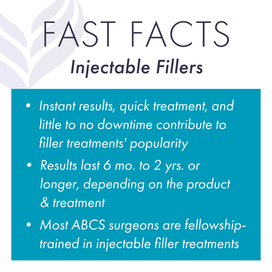 Injectable Dermal Fillers Guide | ABCS